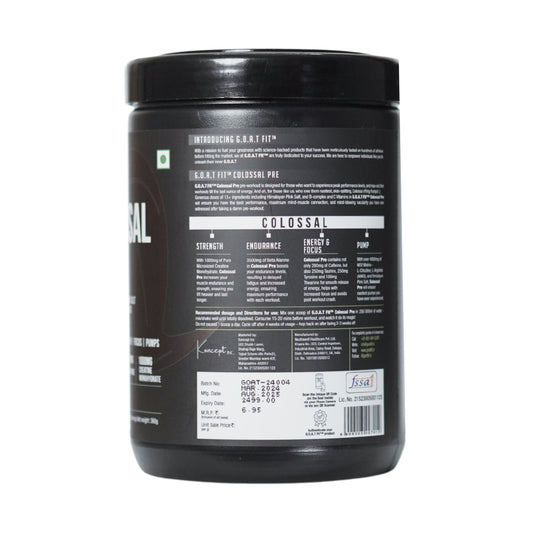 Introducing the Colossal Pre - Pre-Workout Range: Unleash Your Inner B ...